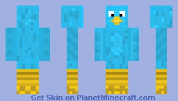 Twitter bird Minecraft Skin