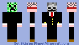 two faced mask Minecraft Skin