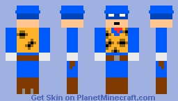 Two-Gun Kid Minecraft Skin