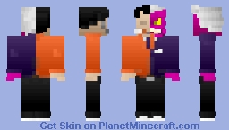 Harvey Dent (Two Face) "Cigarette" Minecraft Skin