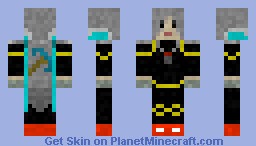 Runescape - Miningcape Minecraft Skin