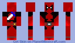 Deadpool Minecraft Skin