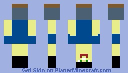 upside down man Minecraft Skin