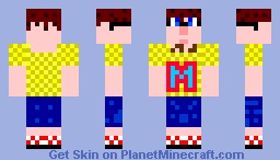 disgusting ugly nerd Minecraft Skin