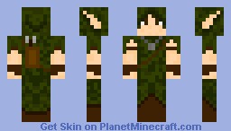 Elven Scout Minecraft Skin