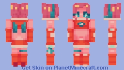 ulala SpaceChannel5 Minecraft Skin