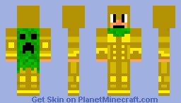 Ultimate creeper Hunter Minecraft Skin