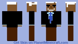Ultra Instinct OBAMA Minecraft Skin