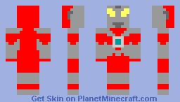 ultraman Minecraft Skin