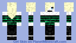 Undead Emo Goth Girl (Request) Minecraft Skin