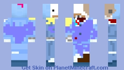 Undead Snomman Minecraft Skin