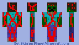 undead Steve Minecraft Skin