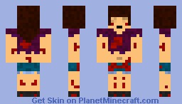 Undead Girl Minecraft Skin
