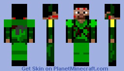 American Soldier WWII (M1A1 Thompson) Minecraft Skin