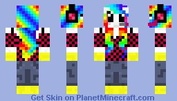 unicorn gamer Minecraft Skin