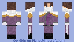 Purple ceremonial dress #2 Minecraft Skin