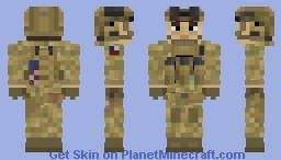 Us army basic Beret Minecraft Skin