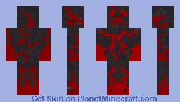 Blood Creeper Minecraft Skin