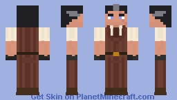Spy TF2 Unmasked Minecraft Skin