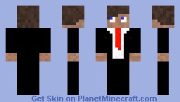 Steve Suit Minecraft Skin