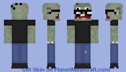 Pogo Zombie Minecraft Skin