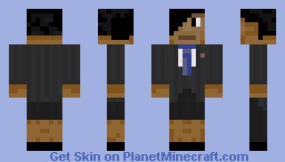Barack Obama Emo Minecraft Skin