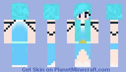 *+ VØÎD +* Water Goddess Minecraft Skin