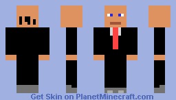 Hitman Minecraft Skin