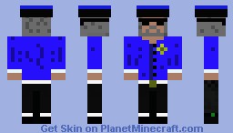 Police Skin (Steve) Minecraft Skin