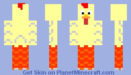 Chicken Guy By JustUsLegends On Youtube! Minecraft Skin