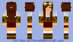 Steampunk Girl Minecraft Skin