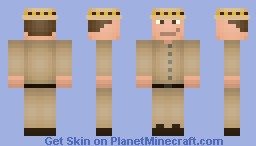 Jungle Cruise Skipper Minecraft Skin