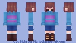 Frisk Minecraft Skin