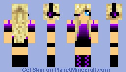 Lady Gamer Minecraft Skin