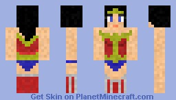 Wonder Woman Minecraft Skin