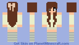 ~*Rose*~ Brunette Girl Minecraft Skin