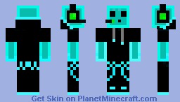 Slime Gamer Minecraft Skin