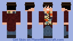Fourth Doctor Minecraft Skin