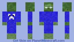 Disturbed Zombie Minecraft Skin