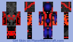 The Red Demon Minecraft Skin