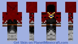 Red Wraith Minecraft Skin