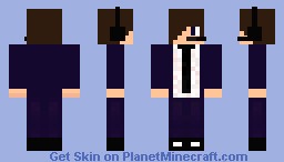 Purple Party Suit Minecraft Skin