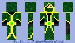 Green assassin V2 Minecraft Skin