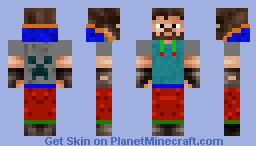Modern Steve Minecraft Skin