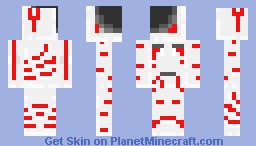 Blood Ghast Minecraft Skin