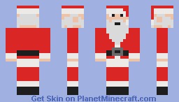 Santa Minecraft Skin