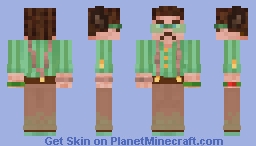 [MCC: Copper Crown] Lime Llamas RenDog Minecraft Skin