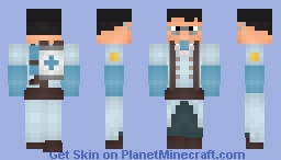 The Spy (RED) Minecraft Skin