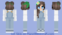 Flower Girl Minecraft Skin