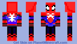 Spiderman Minecraft Skin